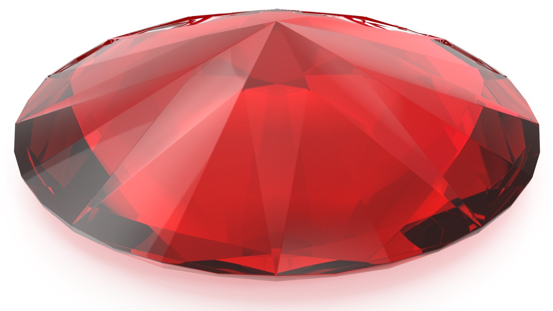 Oval Cut Ruby 3D model - TurboSquid 1863287