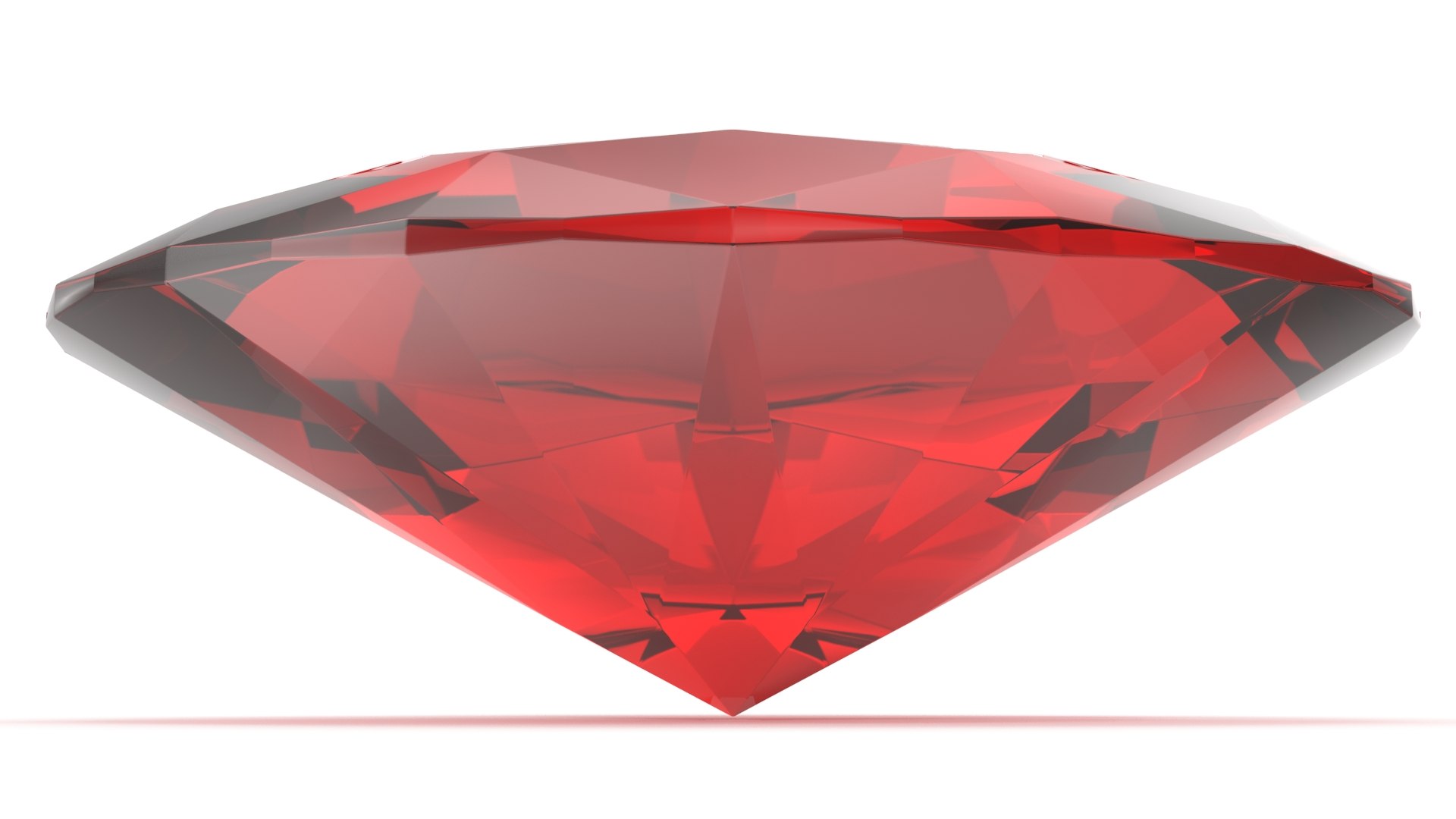 Oval Cut Ruby 3D model - TurboSquid 1863287