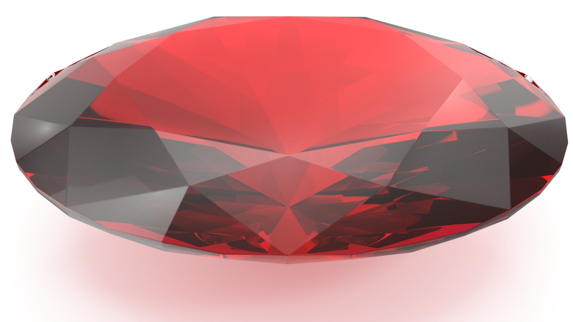 Oval Cut Ruby 3D model - TurboSquid 1863287