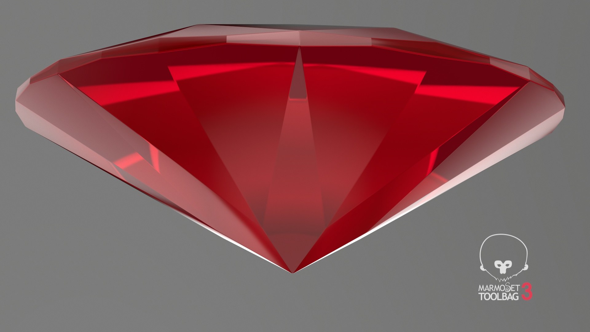 Oval Cut Ruby 3D model - TurboSquid 1863287