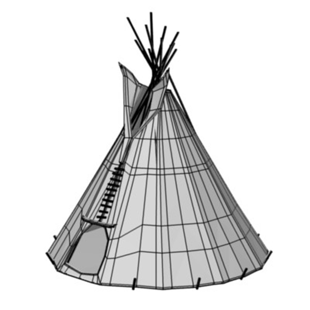 Teepee Wigwam 3ds