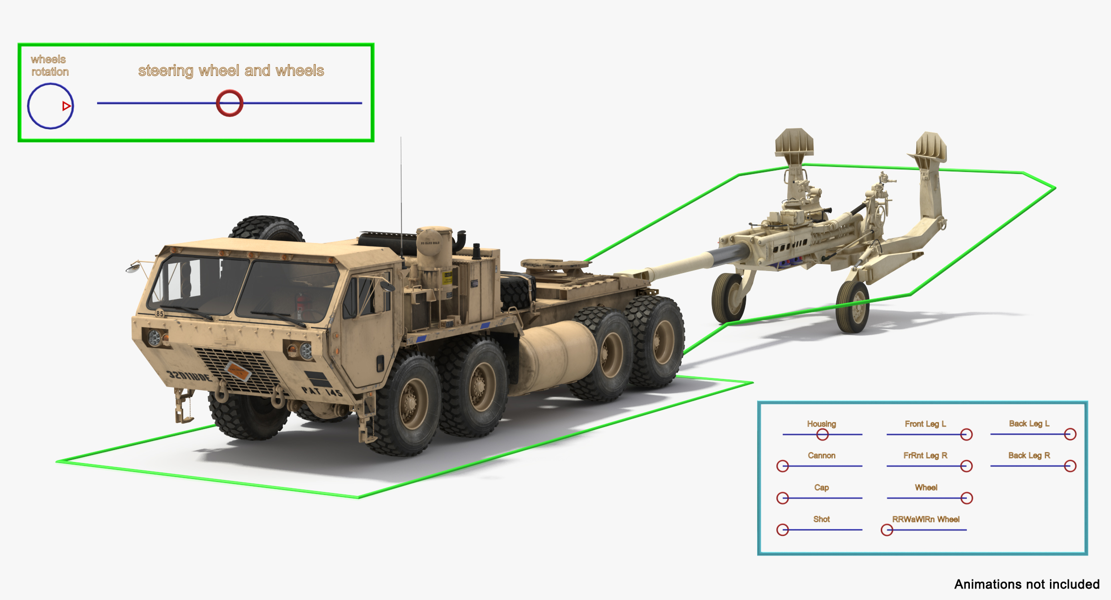 3D desert oshkosh hemtt towing - TurboSquid 1325738