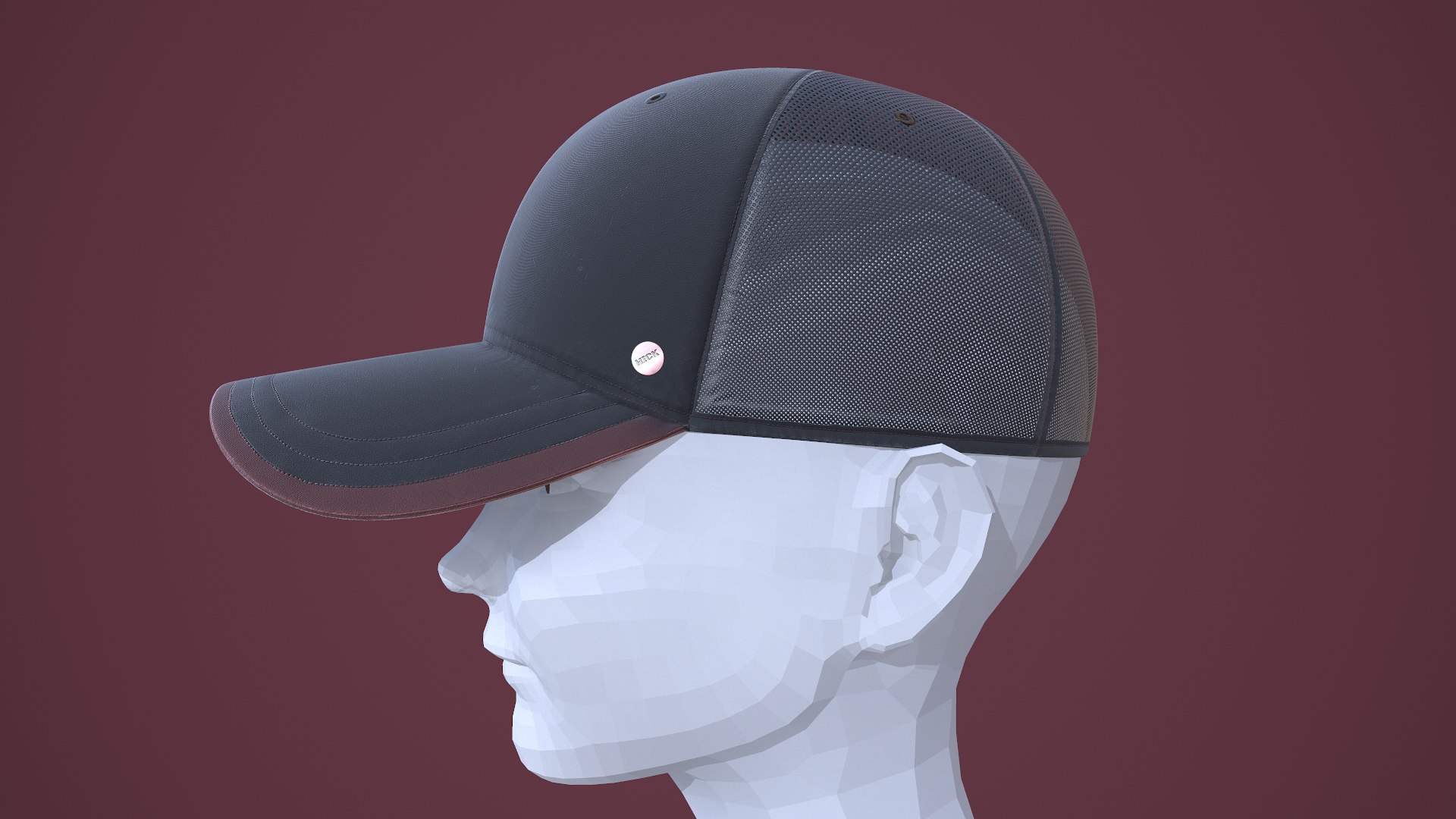 3D pbr cap - TurboSquid 1658655