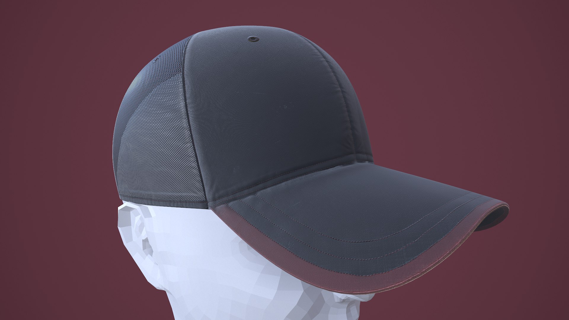 3D Pbr Cap - TurboSquid 1658655