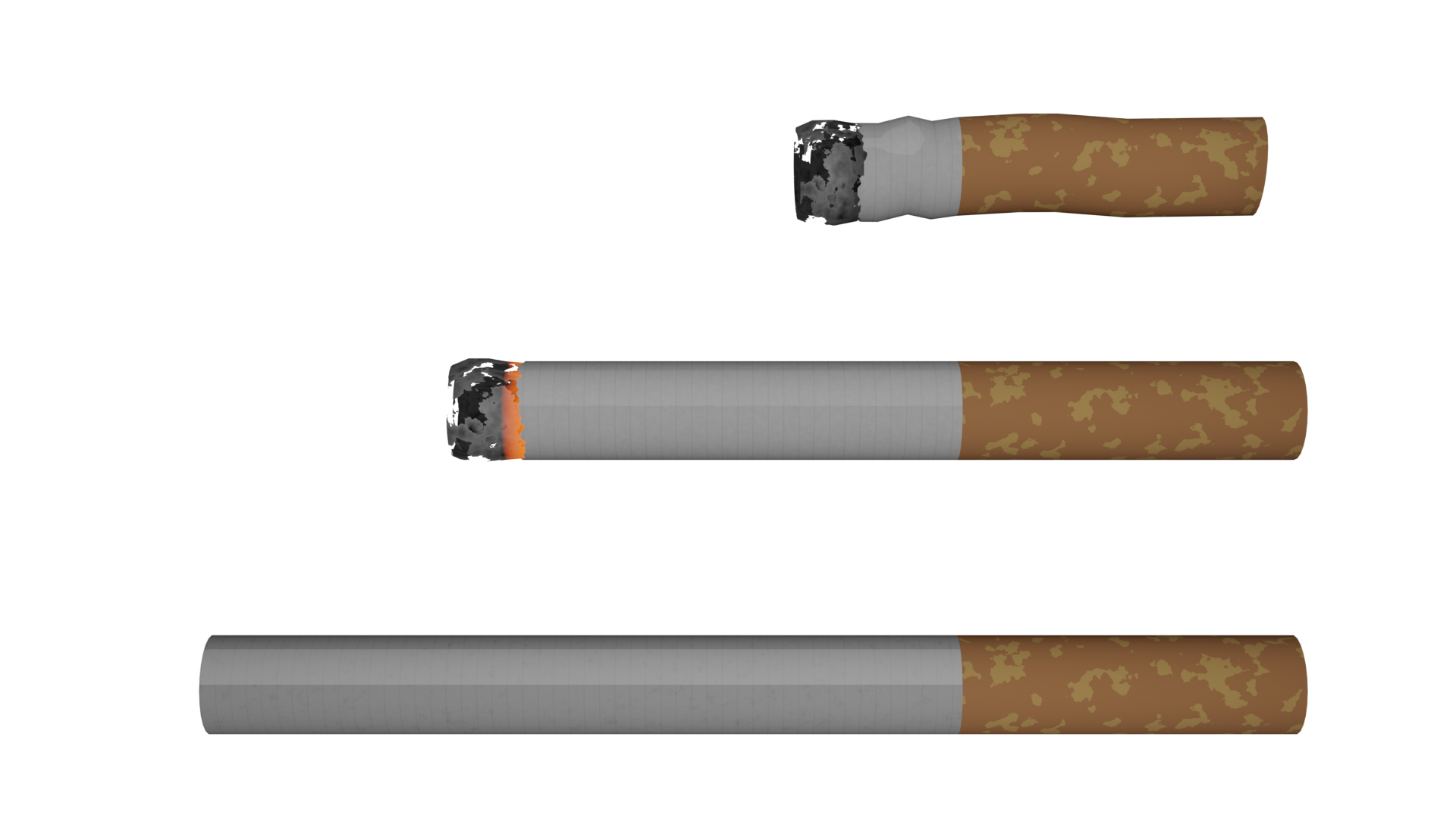 Cigarettes 3D - TurboSquid 1858270
