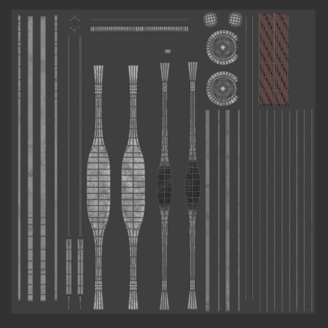 3D Dagger PBR Model - TurboSquid 2050419