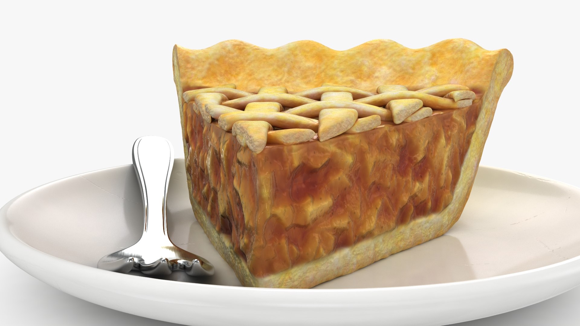 Apple Pie 3D Model - TurboSquid 2040053