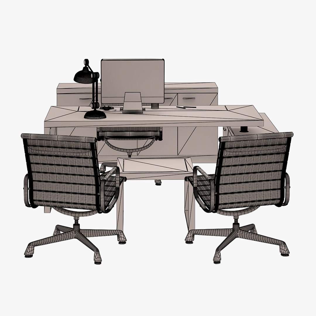 Executive Set Model - TurboSquid 1423652