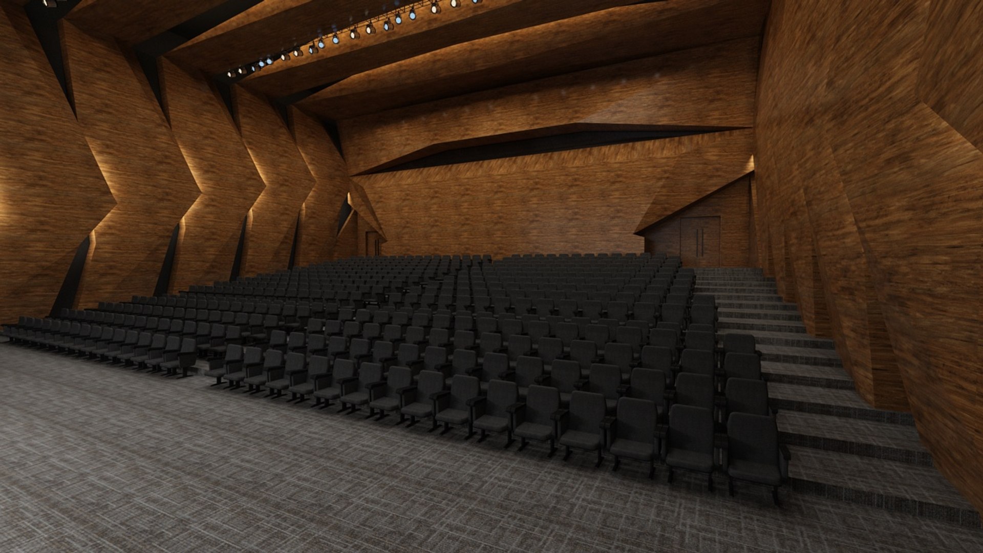 Theatre Model - TurboSquid 2138427