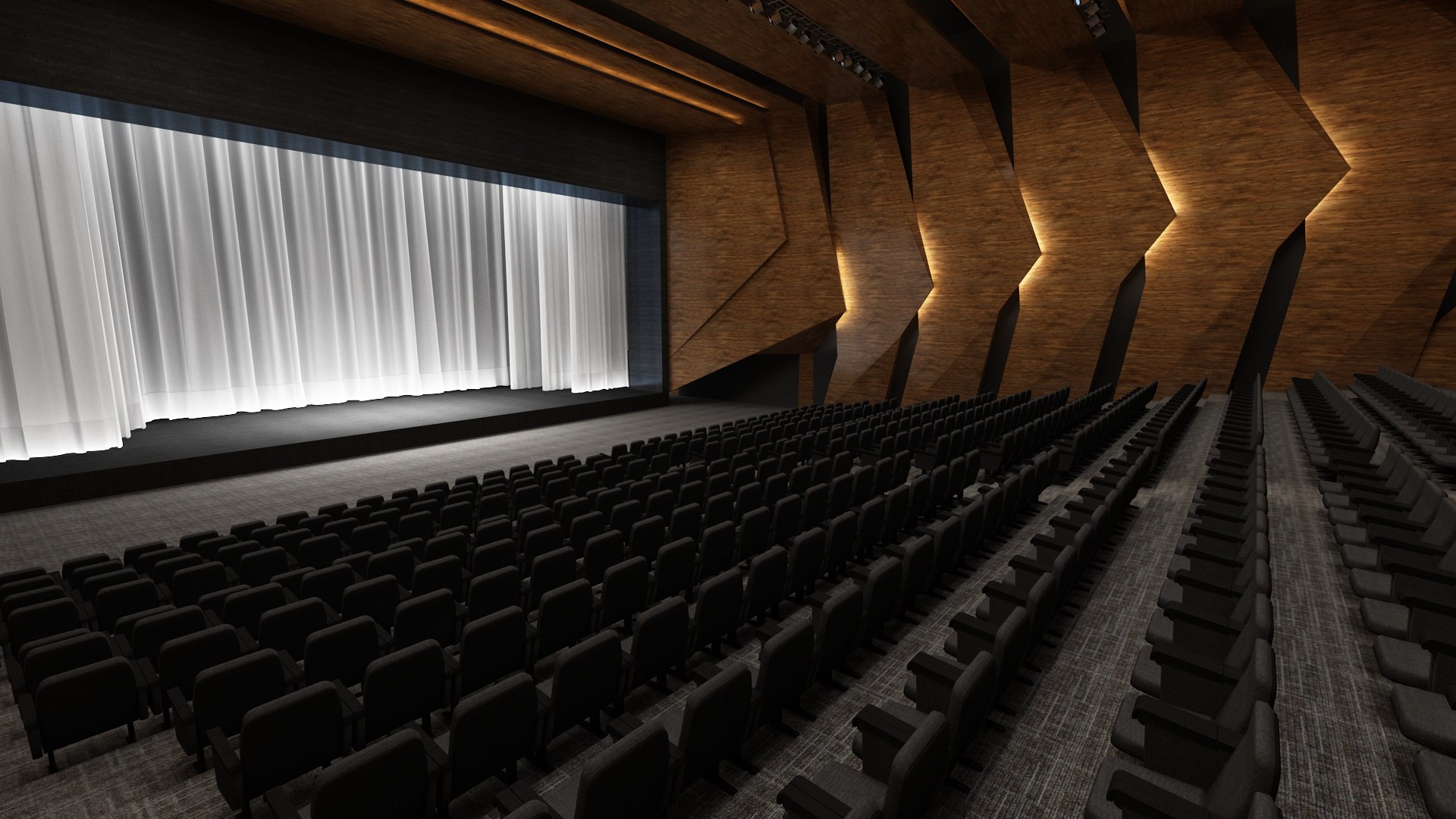 Theatre Model - TurboSquid 2138427