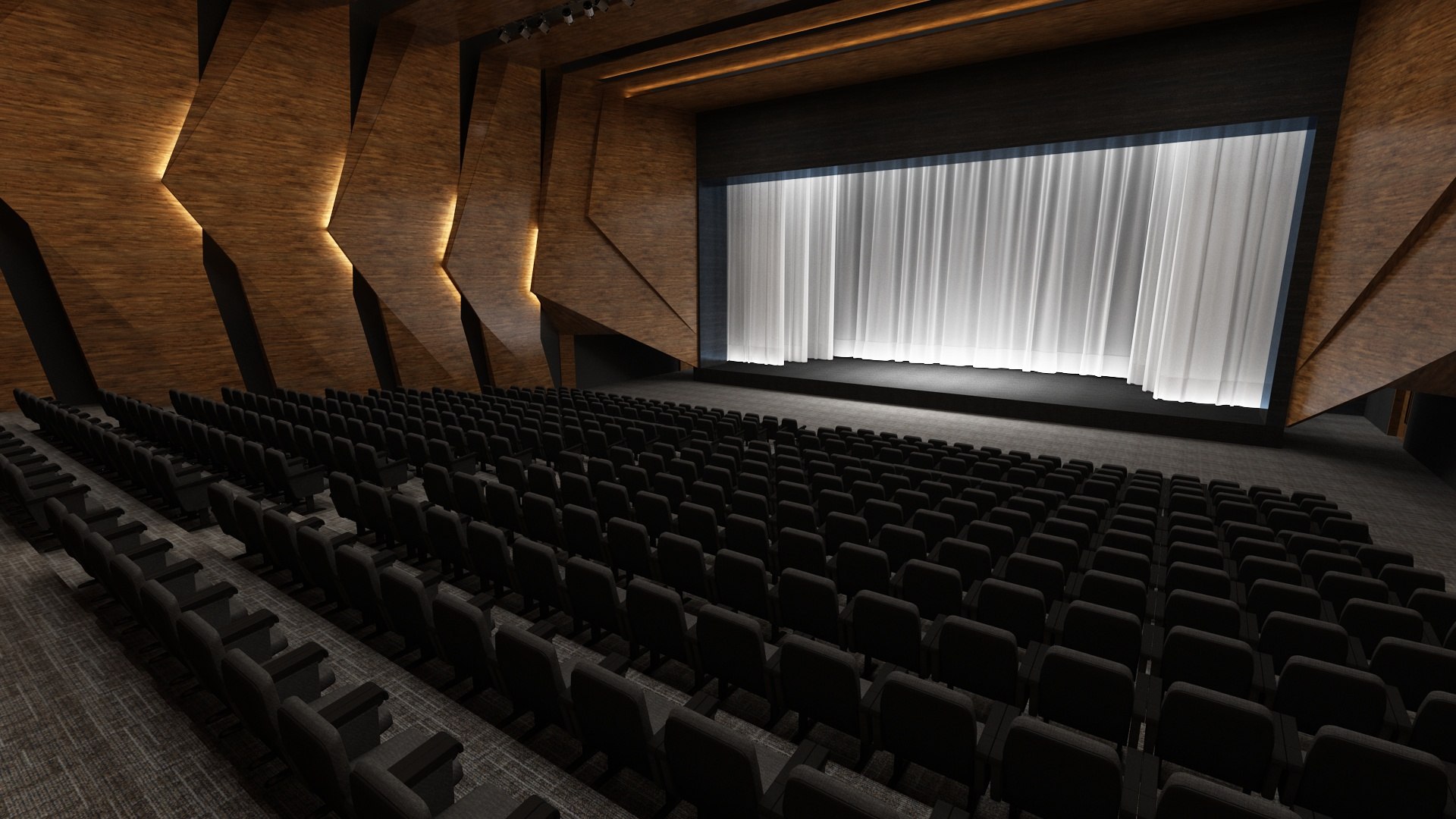 Theatre Model - TurboSquid 2138427