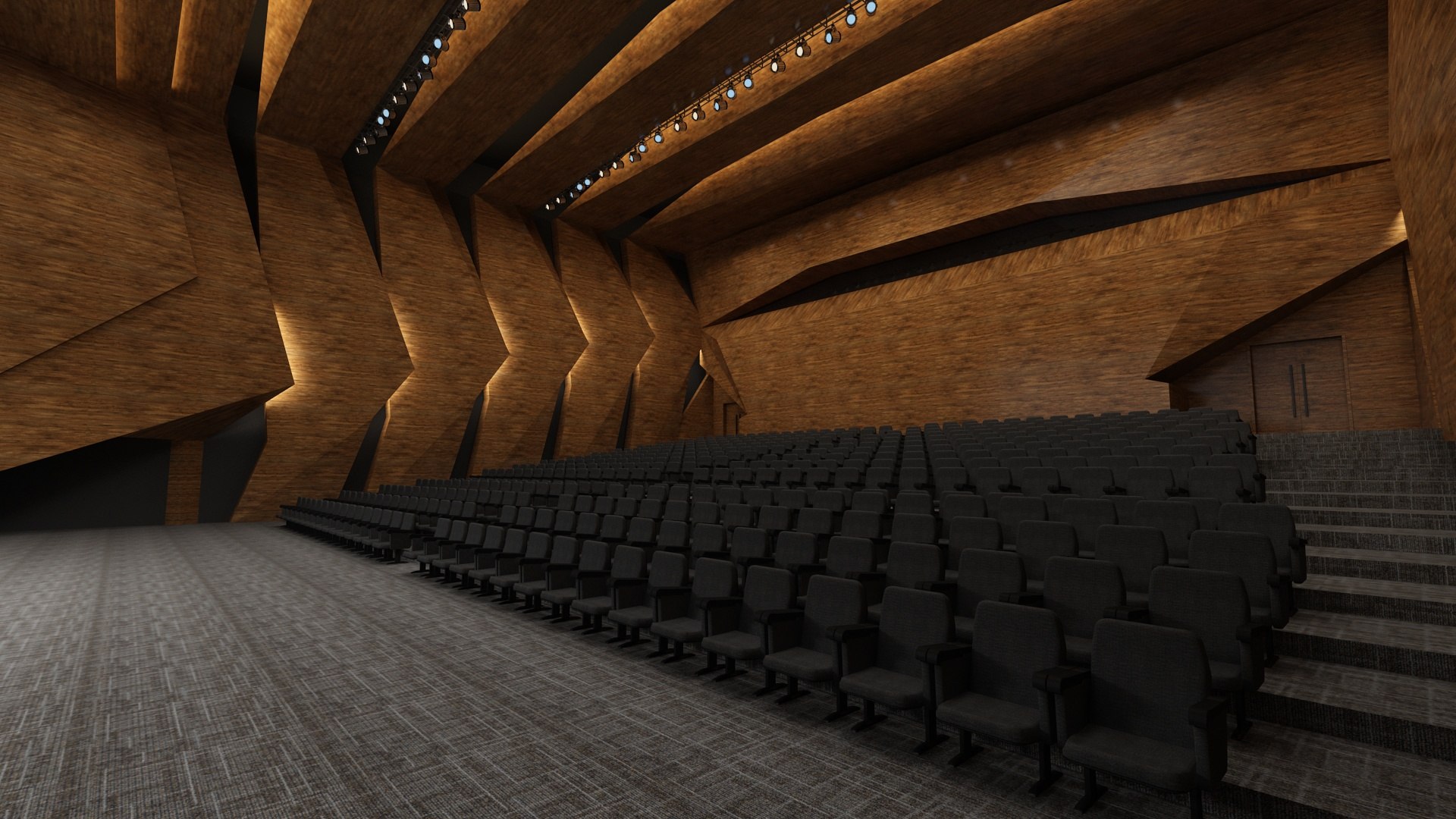 Theatre Model - TurboSquid 2138427