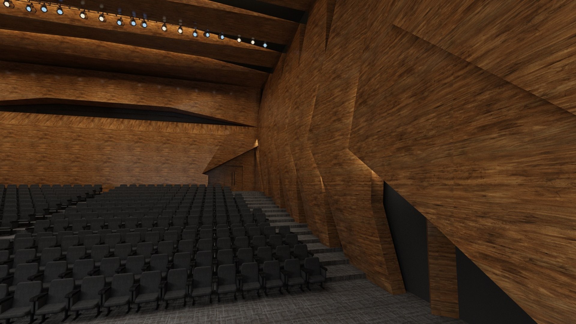 Theatre Model - TurboSquid 2138427