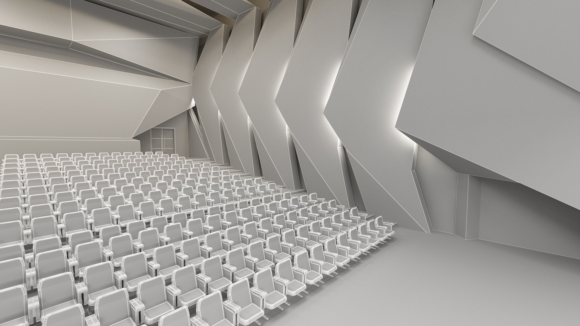 Theatre Model - TurboSquid 2138427