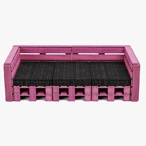 Download Free & Premium Pallet Sofa 3D Models | TurboSquid