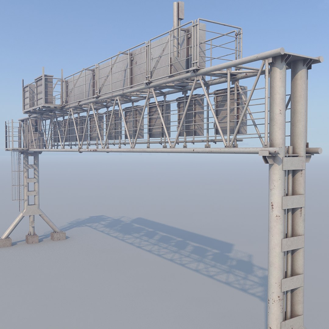 Electronic Traffic Information Display 3D Model - TurboSquid 1377078