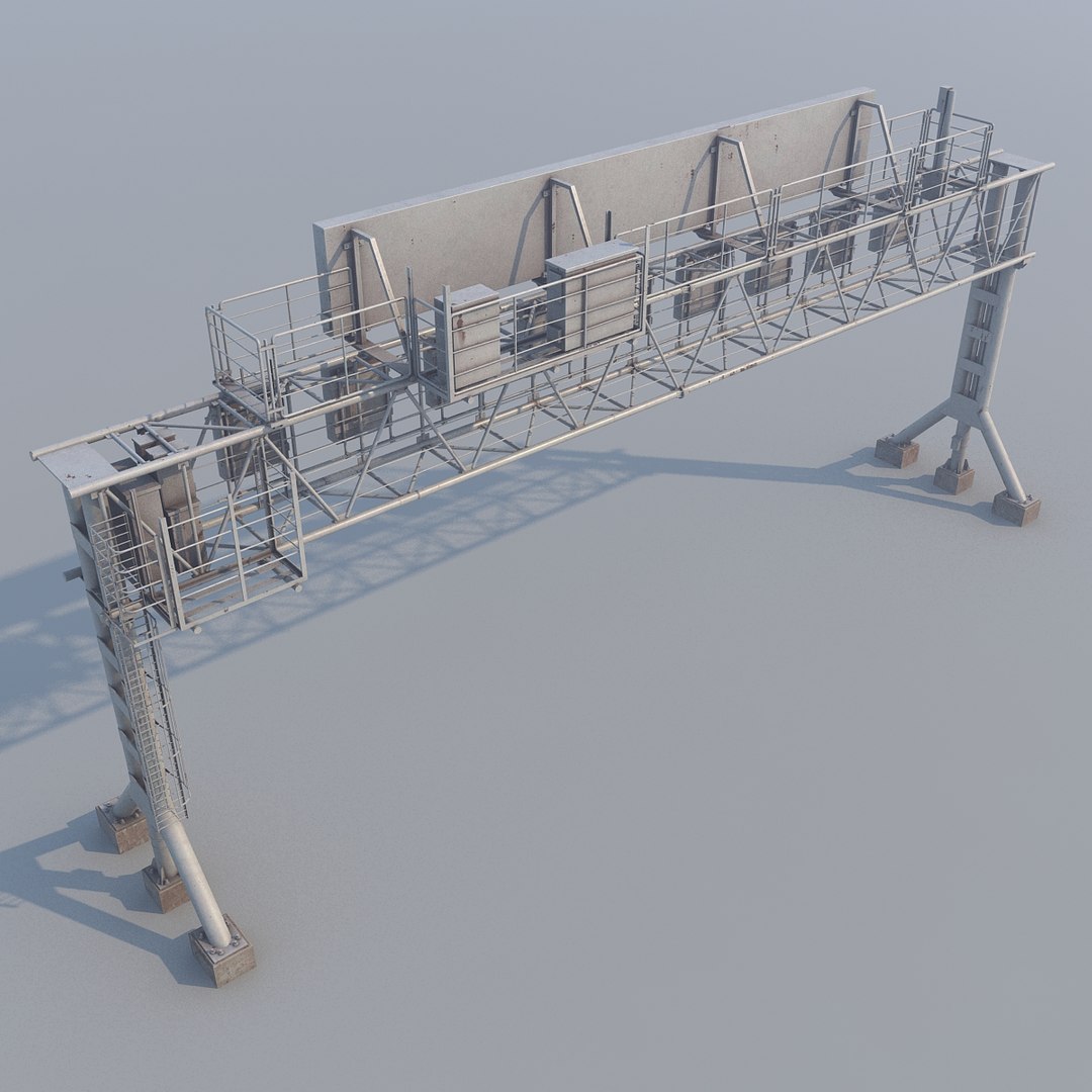 Electronic Traffic Information Display 3D Model - TurboSquid 1377078