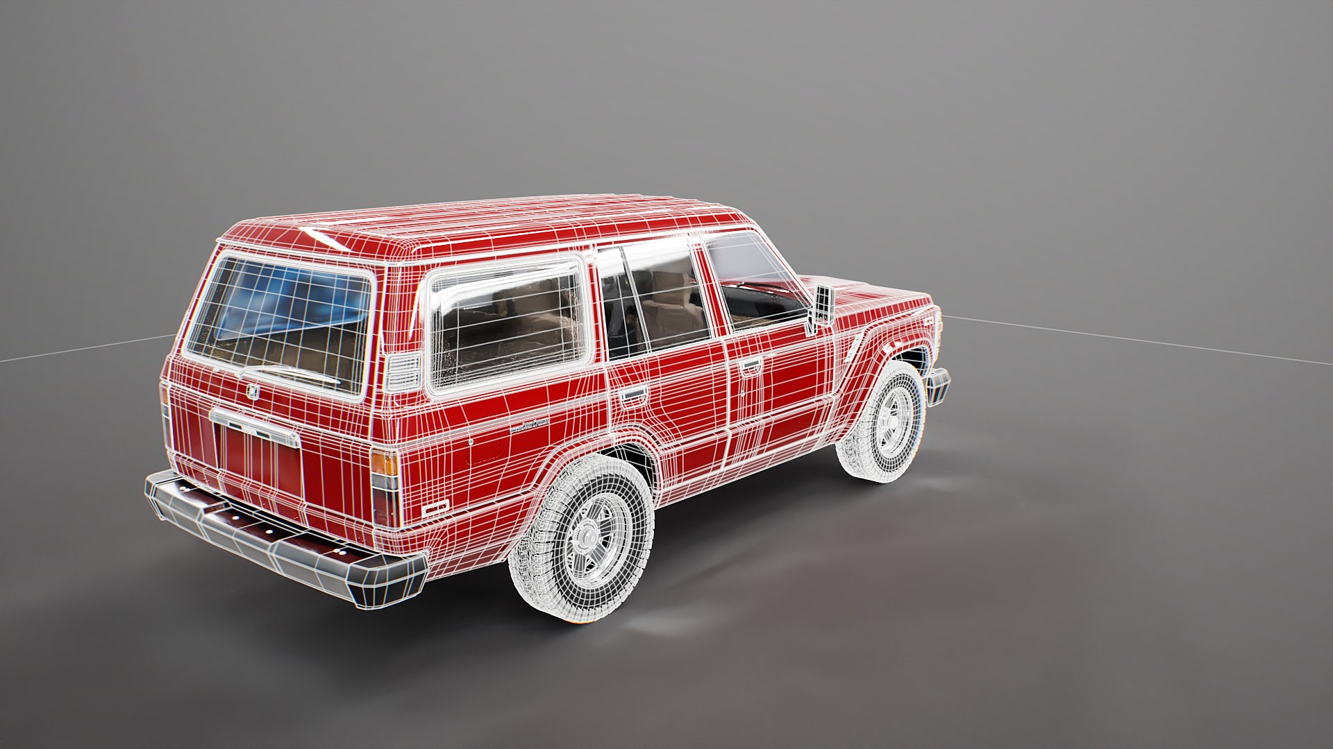 3D Model Toyota Land Cruiser J60 1980-1990 - TurboSquid 2407154