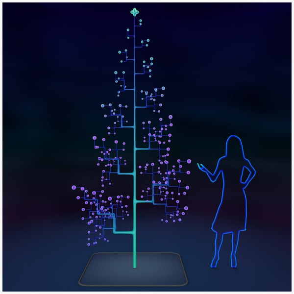 modelo 3d Escalera CyberTree - TurboSquid 2346284