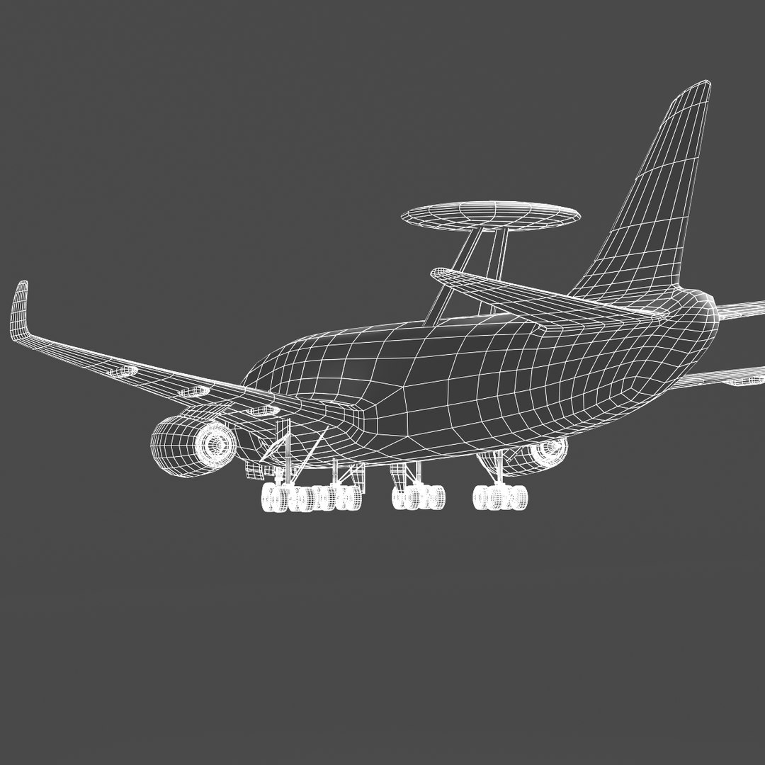 3d Model Airborne Awacs