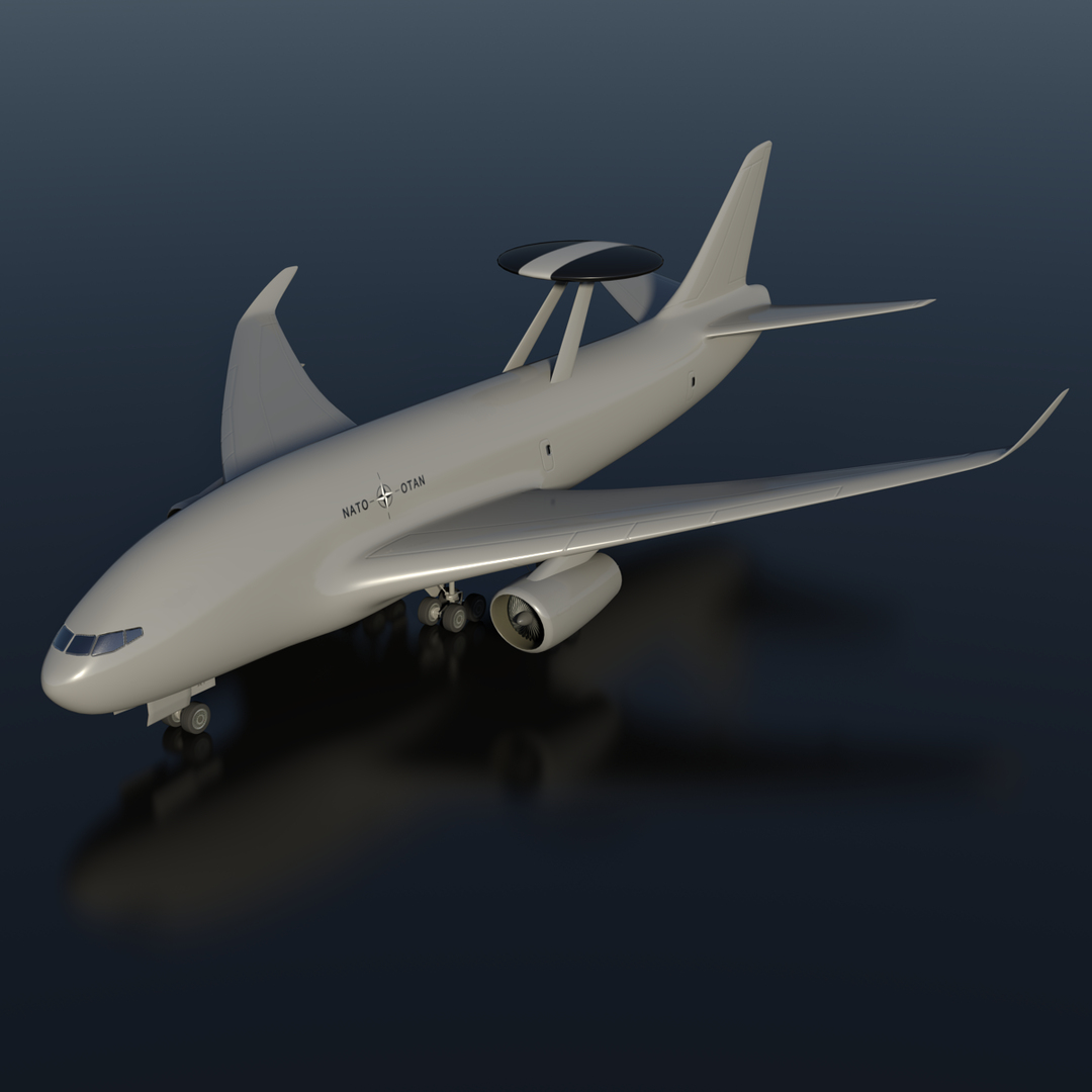 NextGen AWACS 3D 모델 - TurboSquid 724960