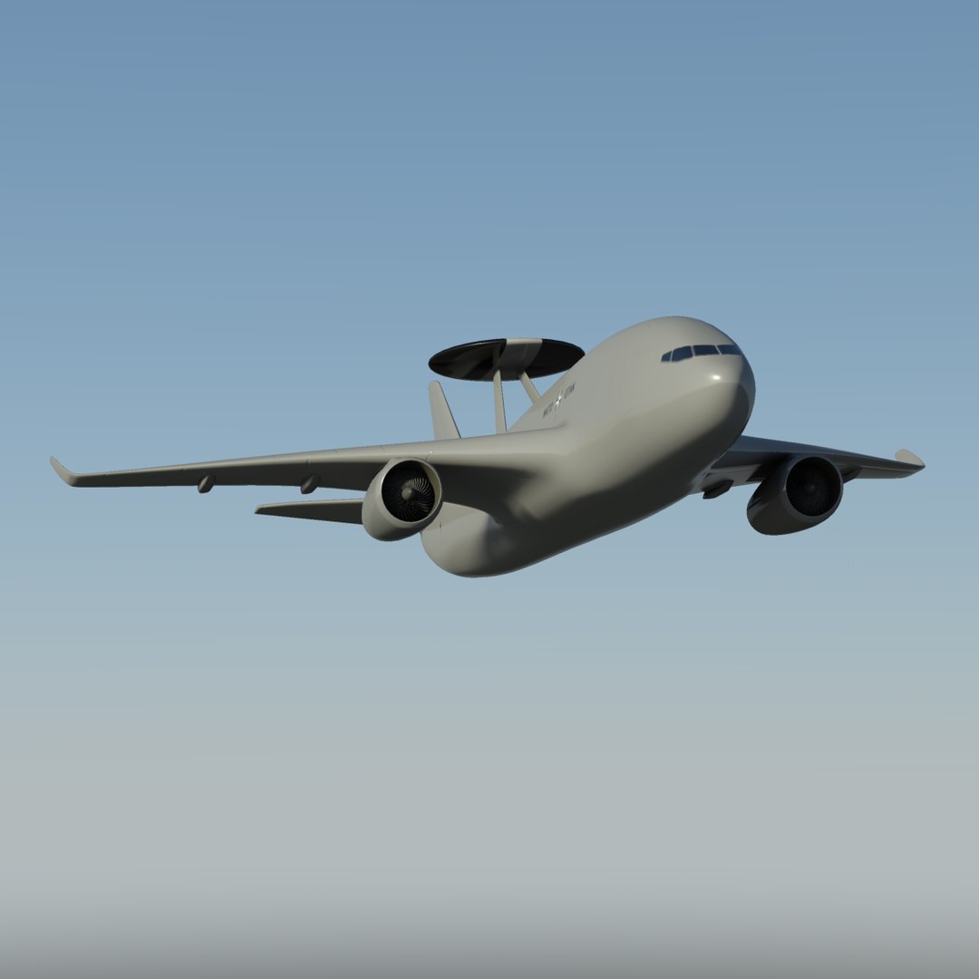 3d Model Airborne Awacs