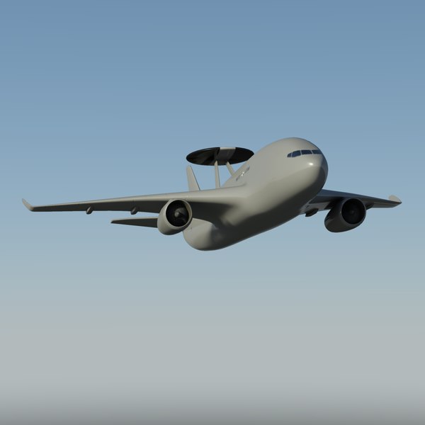 3d model airborne awacs