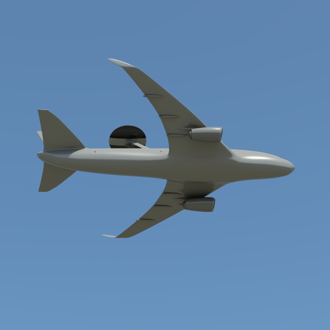 3d Model Airborne Awacs