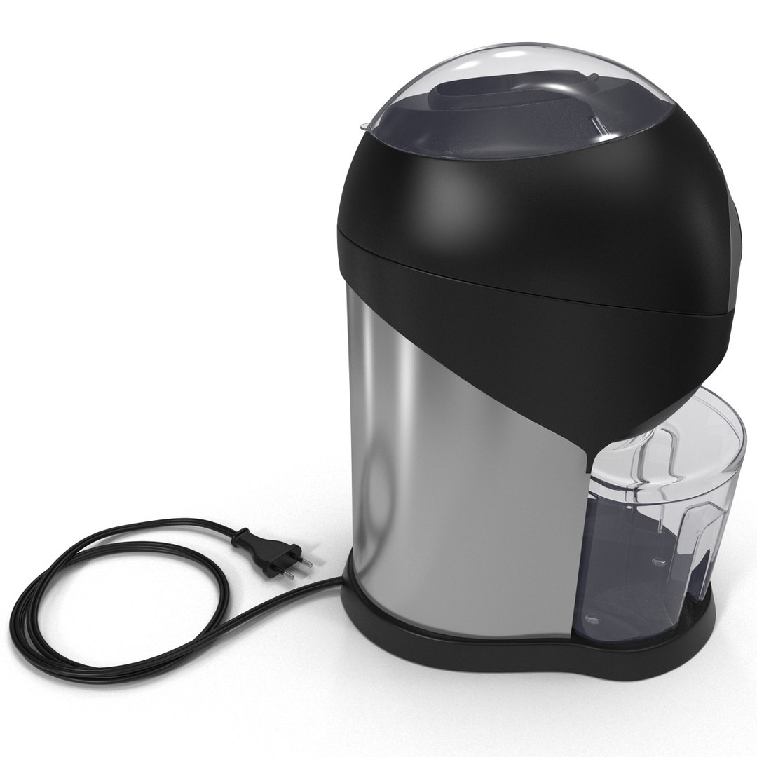 3d model automatic ice crusher machine