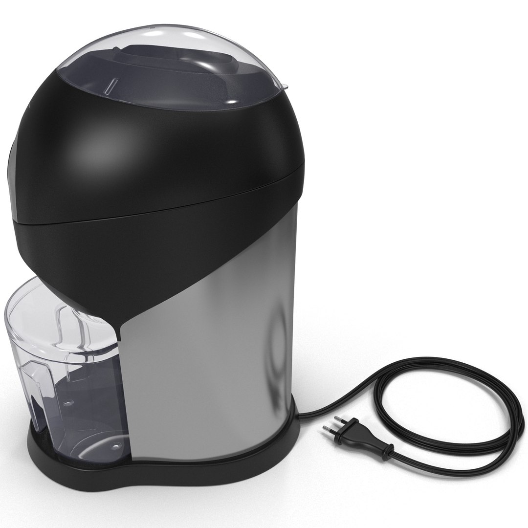 3d model automatic ice crusher machine