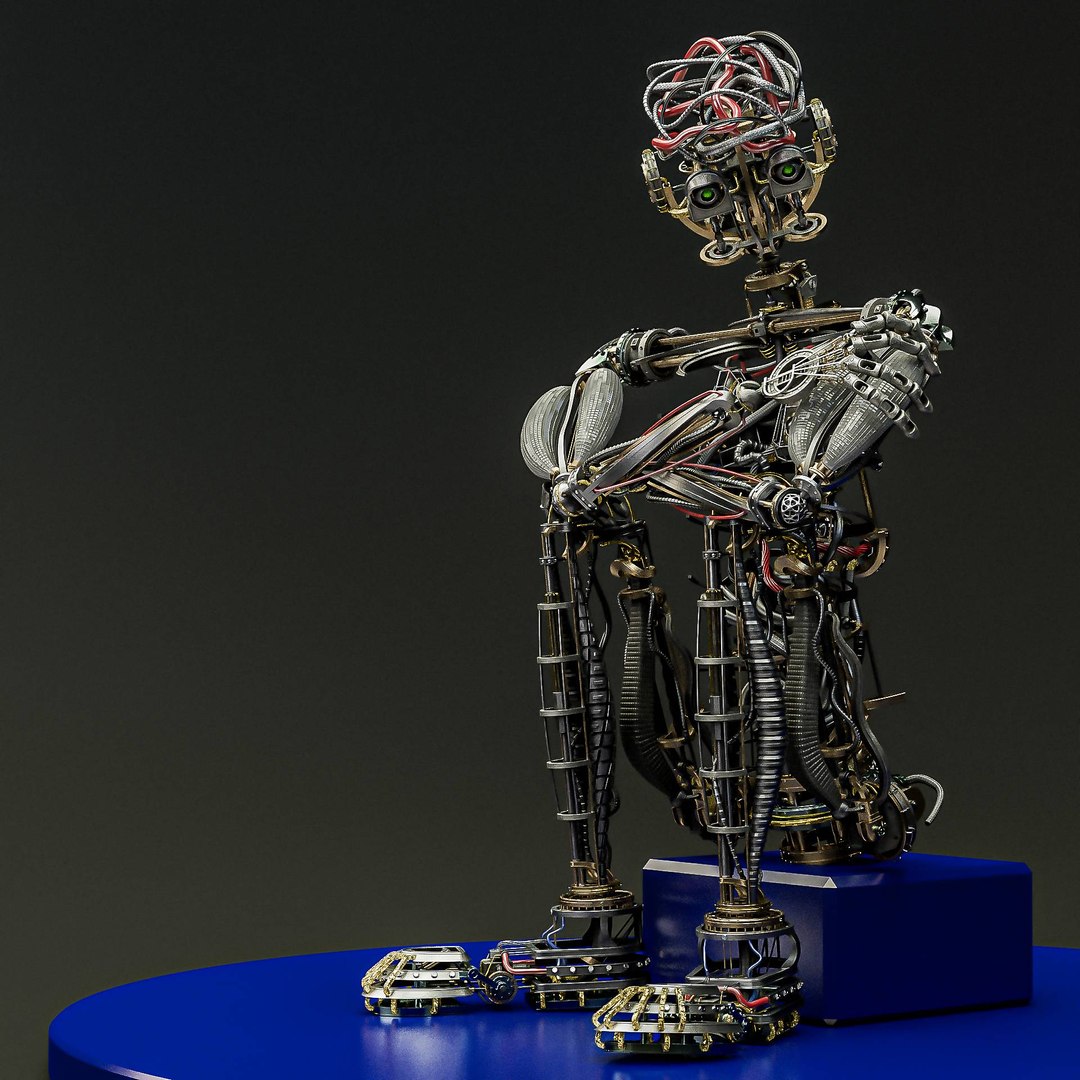 Mecha Humanoid 3D model - TurboSquid 1742694
