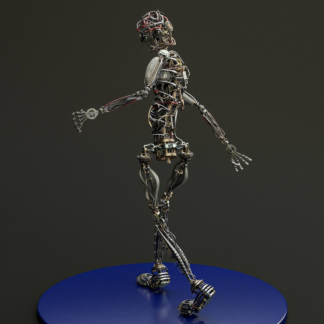 Mecha Humanoid 3D model - TurboSquid 1742694
