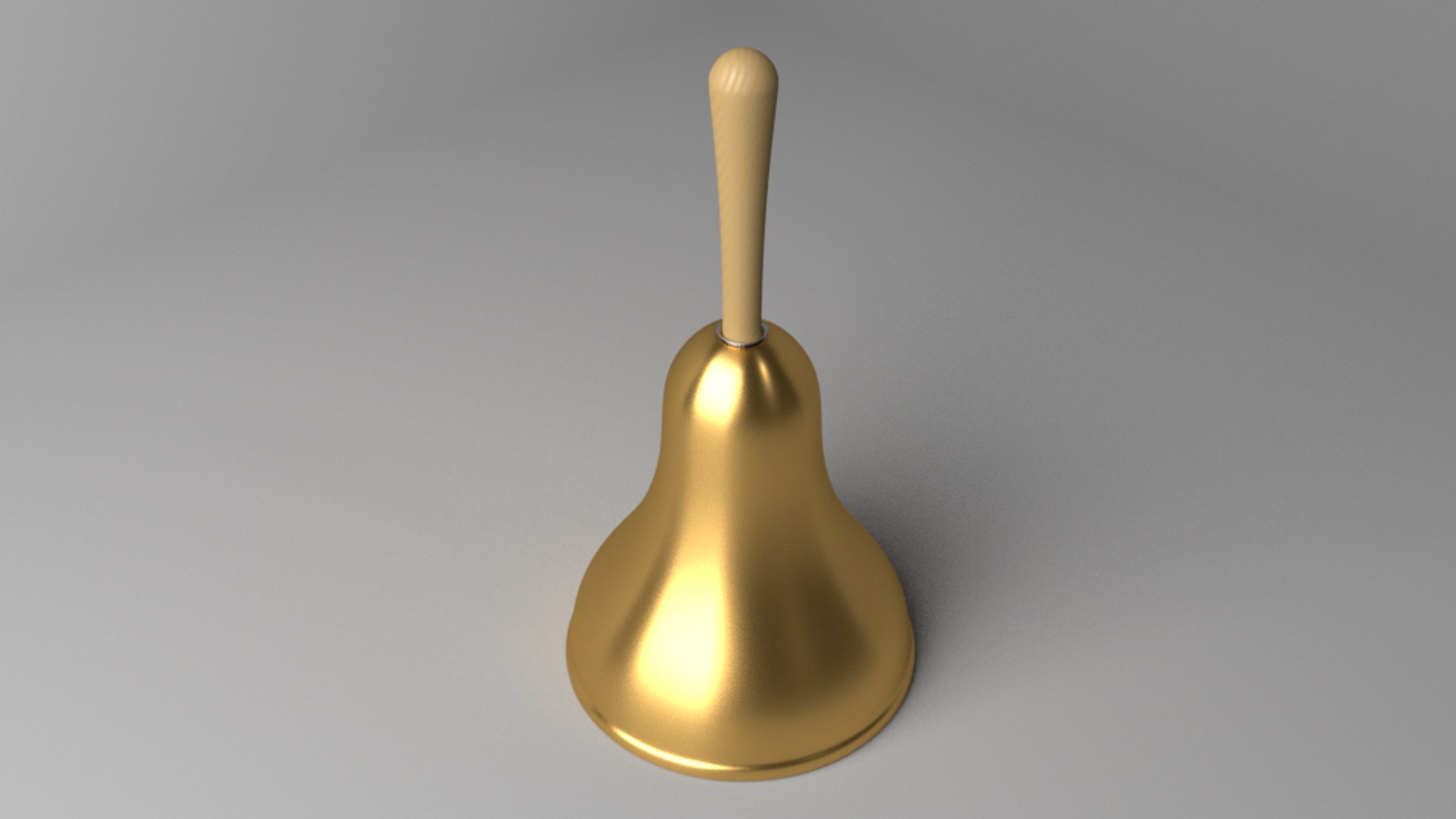 Hand Bell 3D Model - TurboSquid 1561812