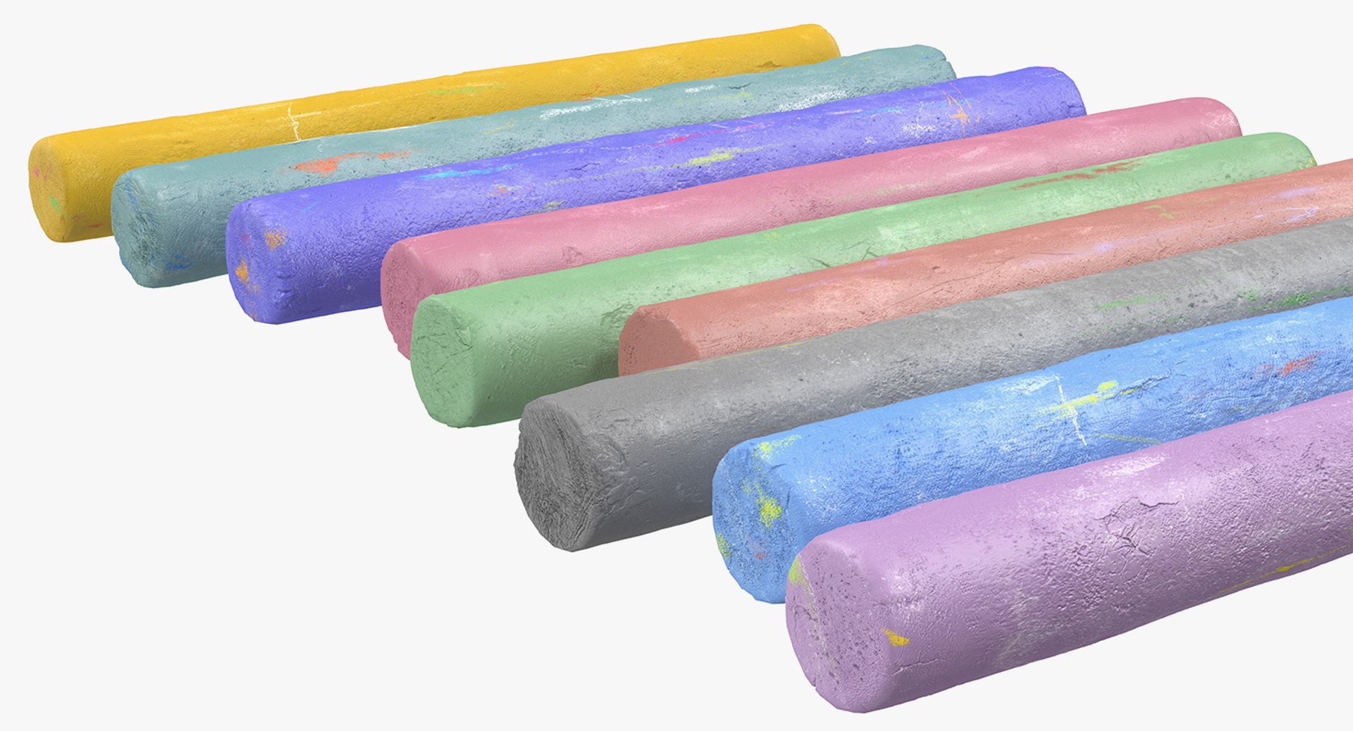 Chalks Collection 3D - TurboSquid 2169198