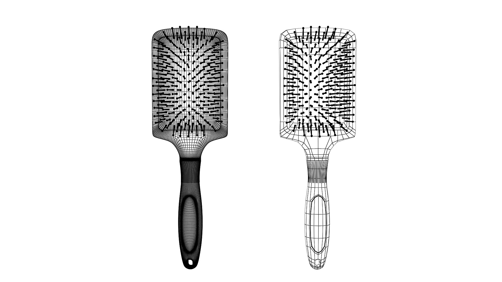 3D Hair Brush Model - TurboSquid 2024388