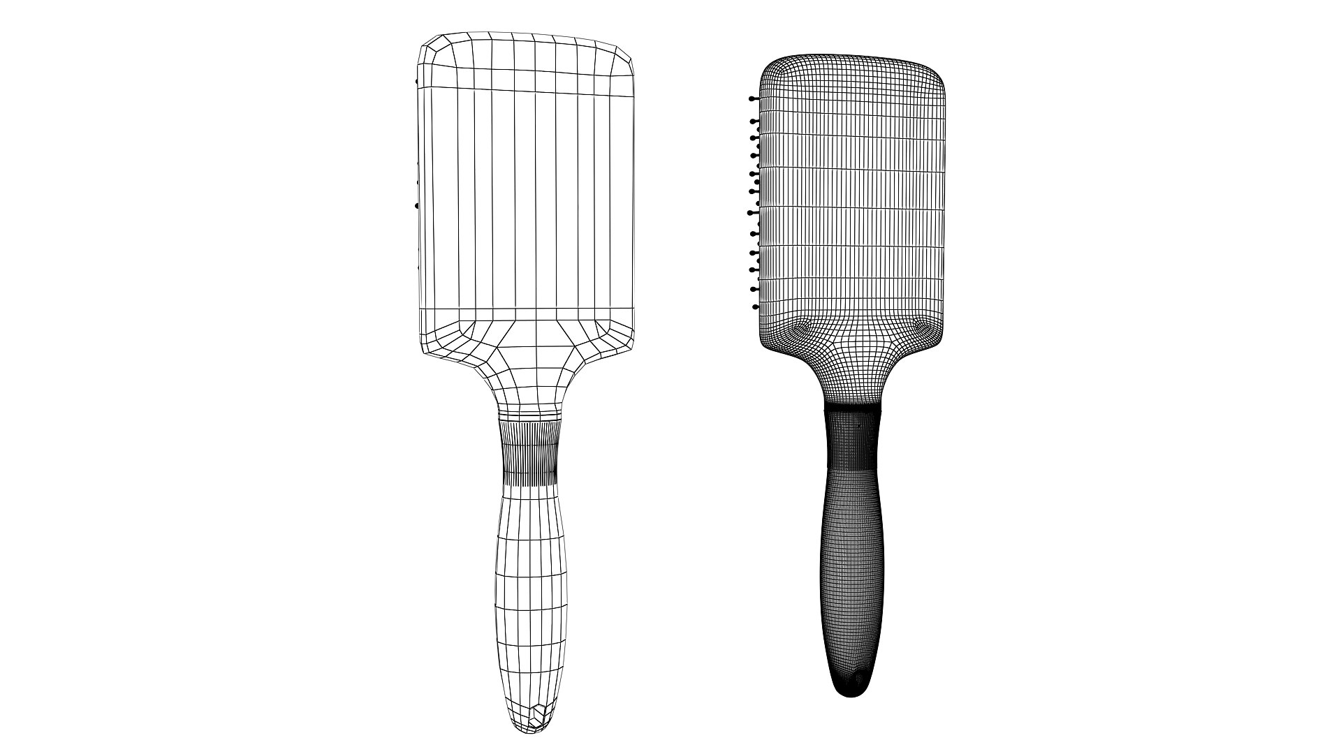 3D Hair Brush Model - TurboSquid 2024388