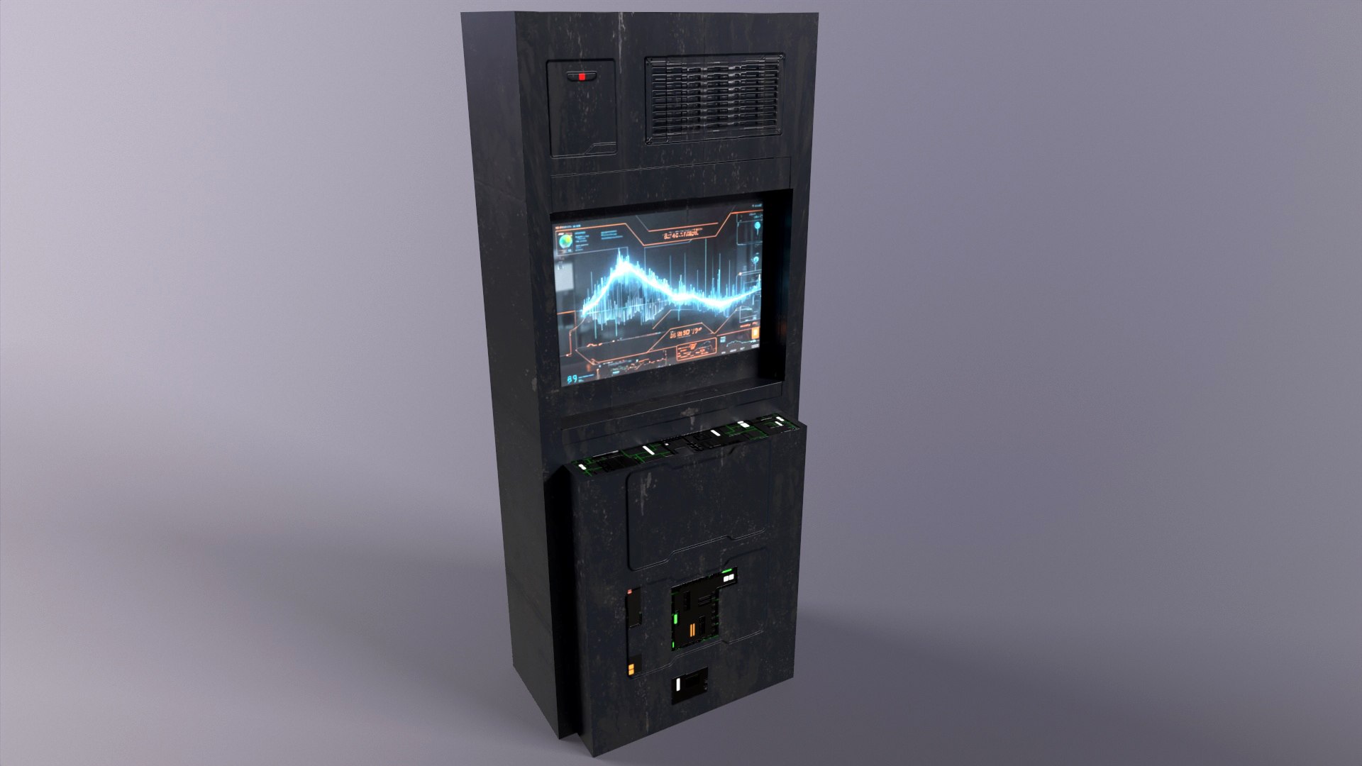 Cyberpunk Props Pack Vol1 10 Detailed Assets 3D Model - TurboSquid 2507353