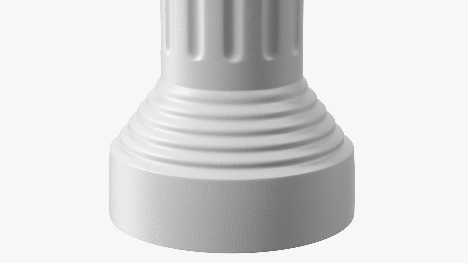 3D Model Doric Order Greek Column - TurboSquid 2143563