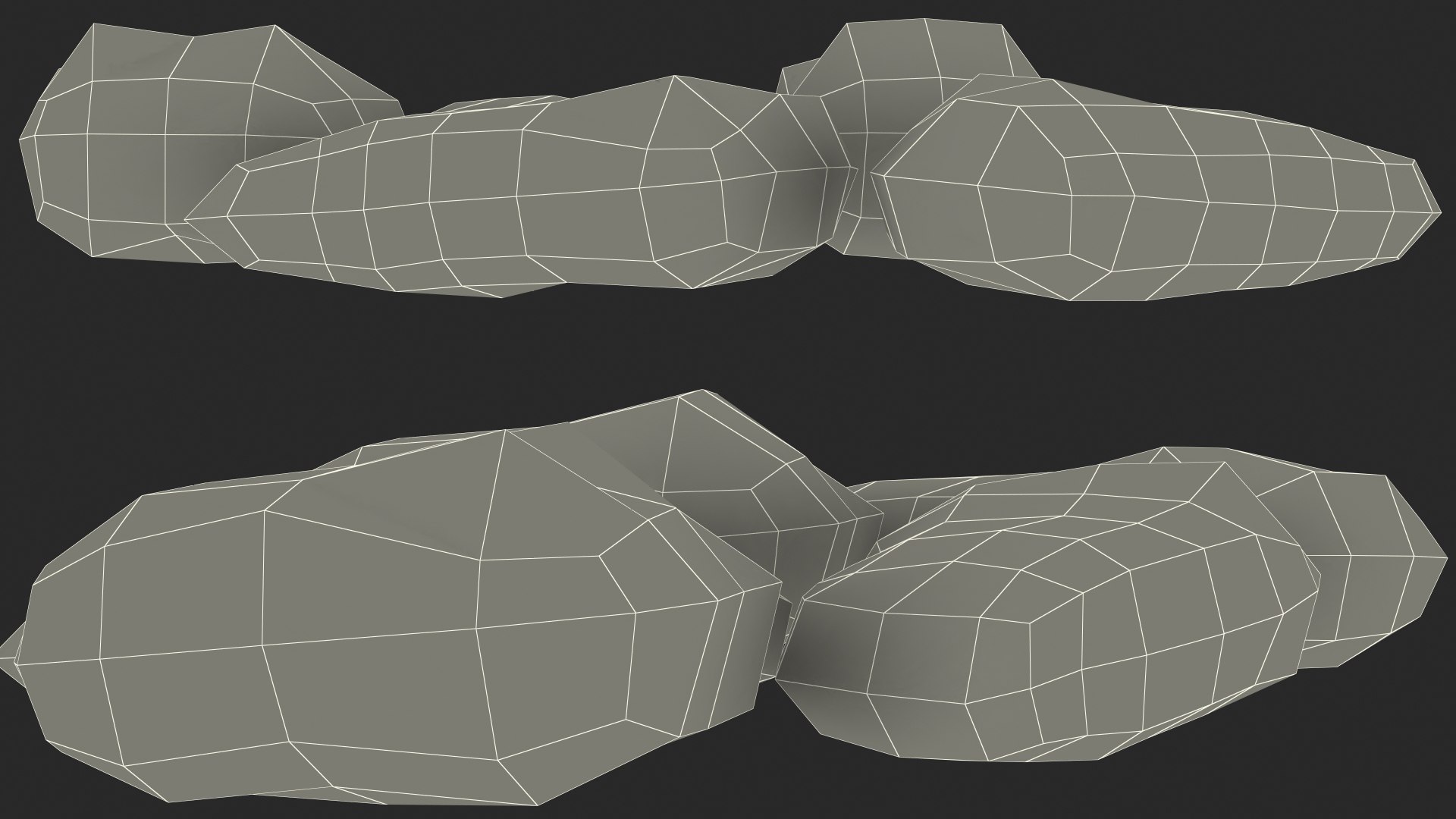 3D model Polished Amber Stones - TurboSquid 1879489