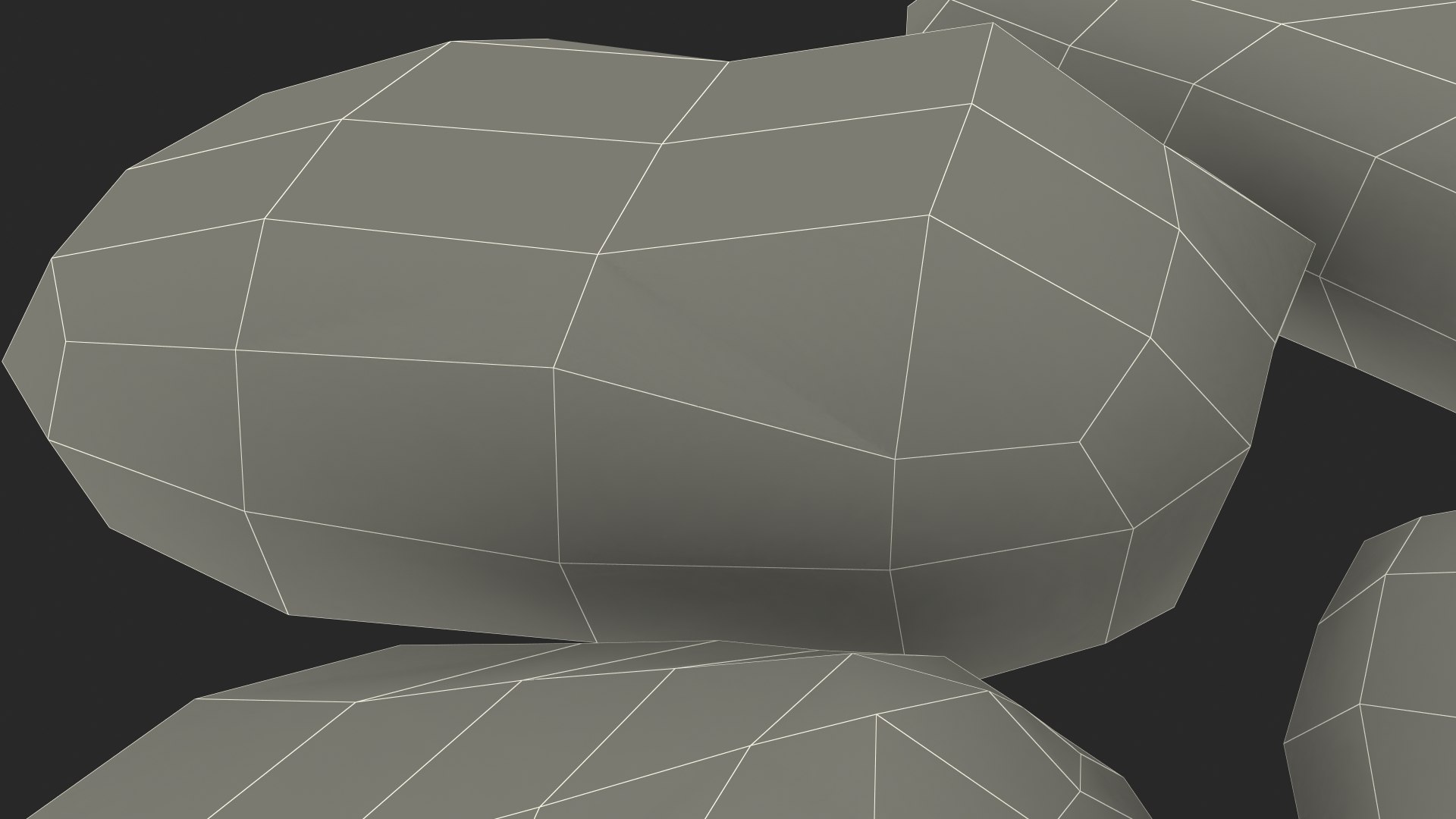 3D model Polished Amber Stones - TurboSquid 1879489