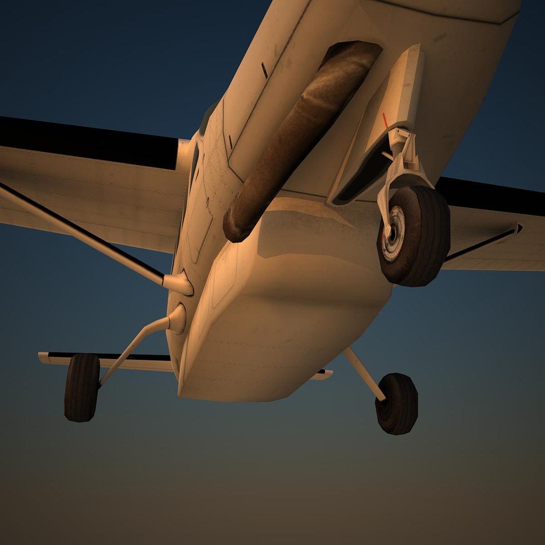 Cessna 208 Basic 3d Model