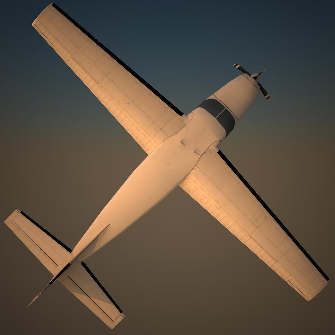 Cessna 208 Basic 3d Model