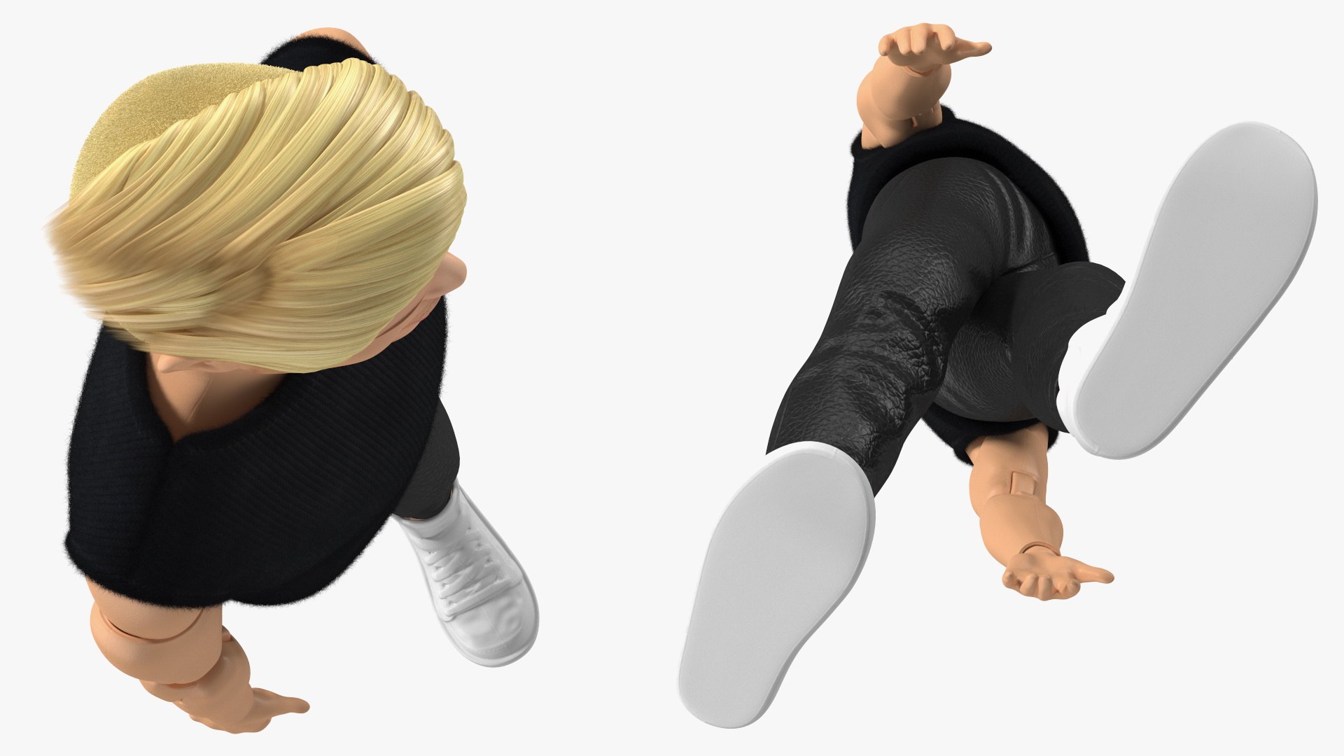 3D Barbie Ken GTD90 Dressed Walking Pose Fur - TurboSquid 1906982