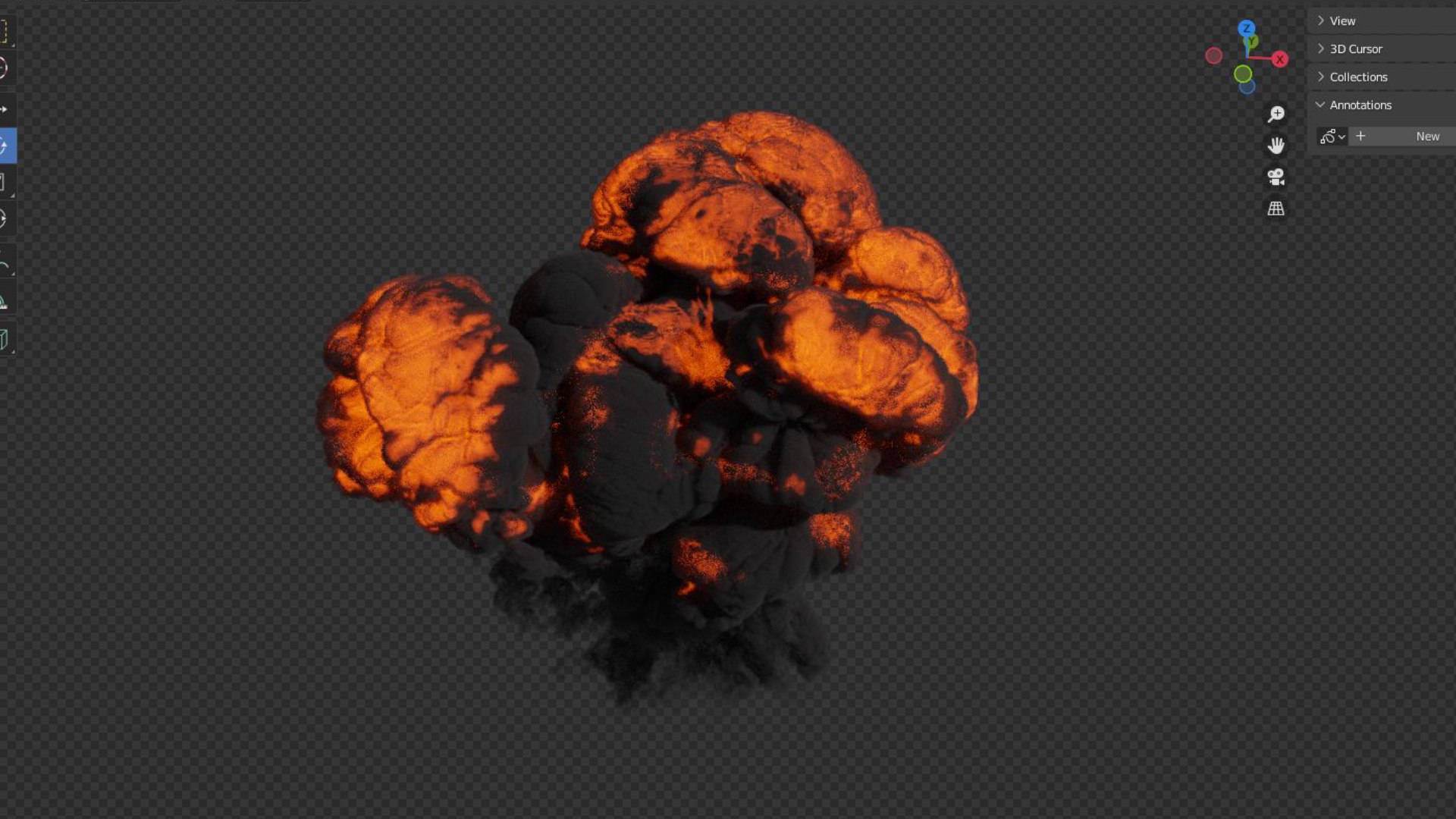 Explosion Animation 3D Model - TurboSquid 2024507
