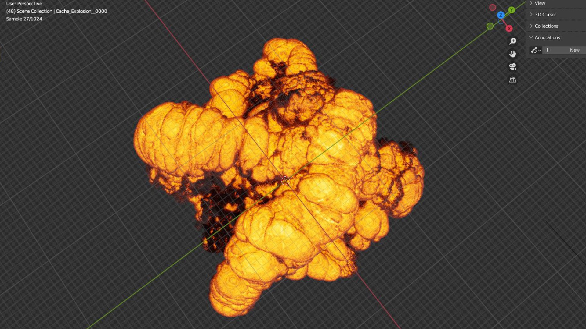 Explosion Animation 3D Model - TurboSquid 2024507