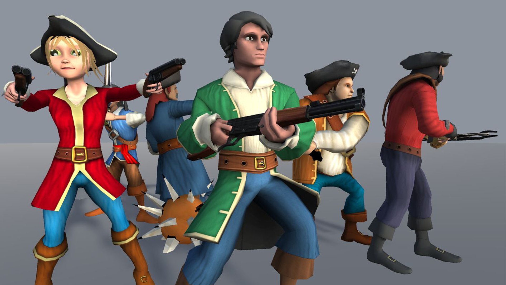 3D Pirates Animations - TurboSquid 1867975