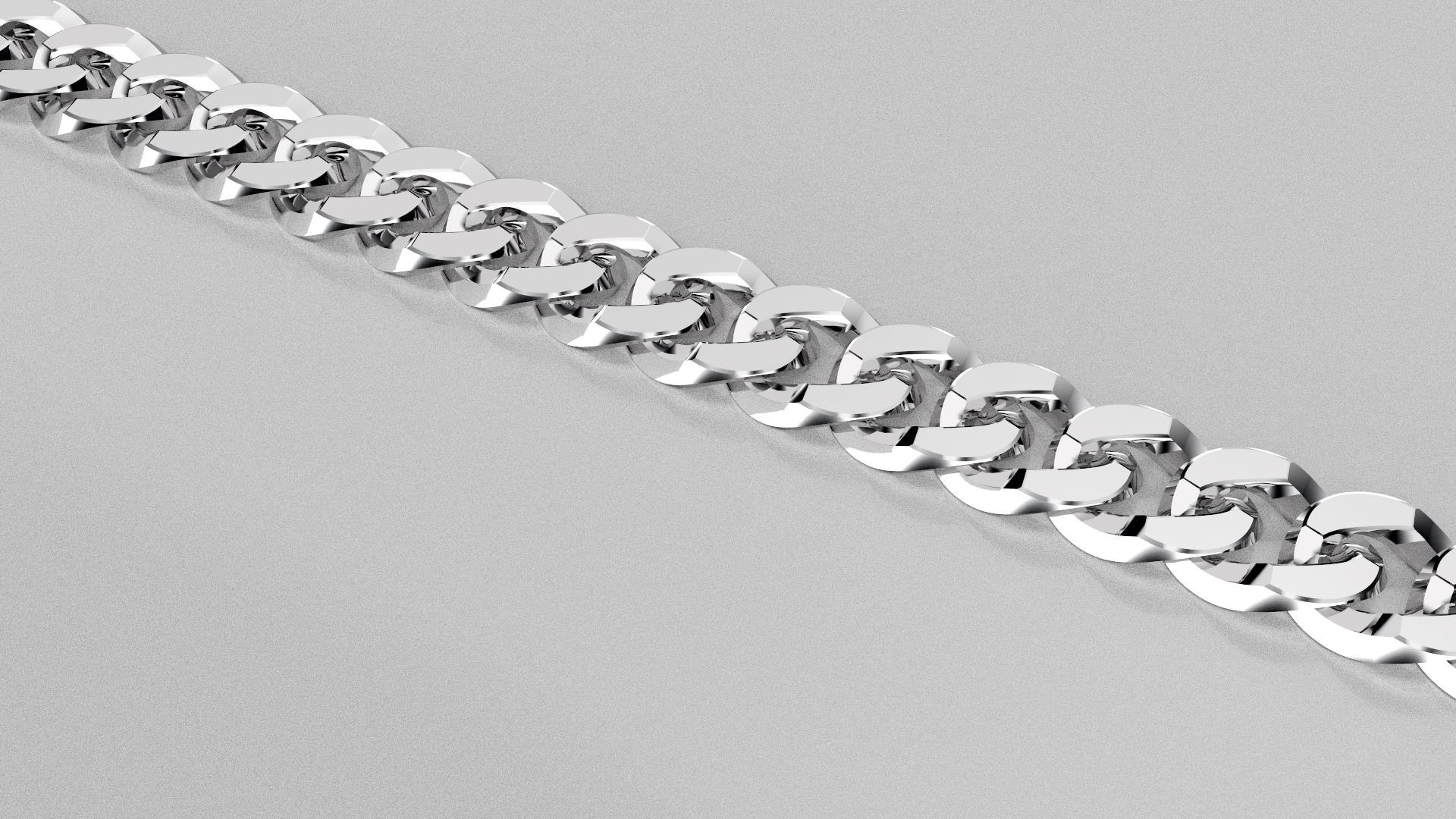 3D Modern Chain - TurboSquid 1451937