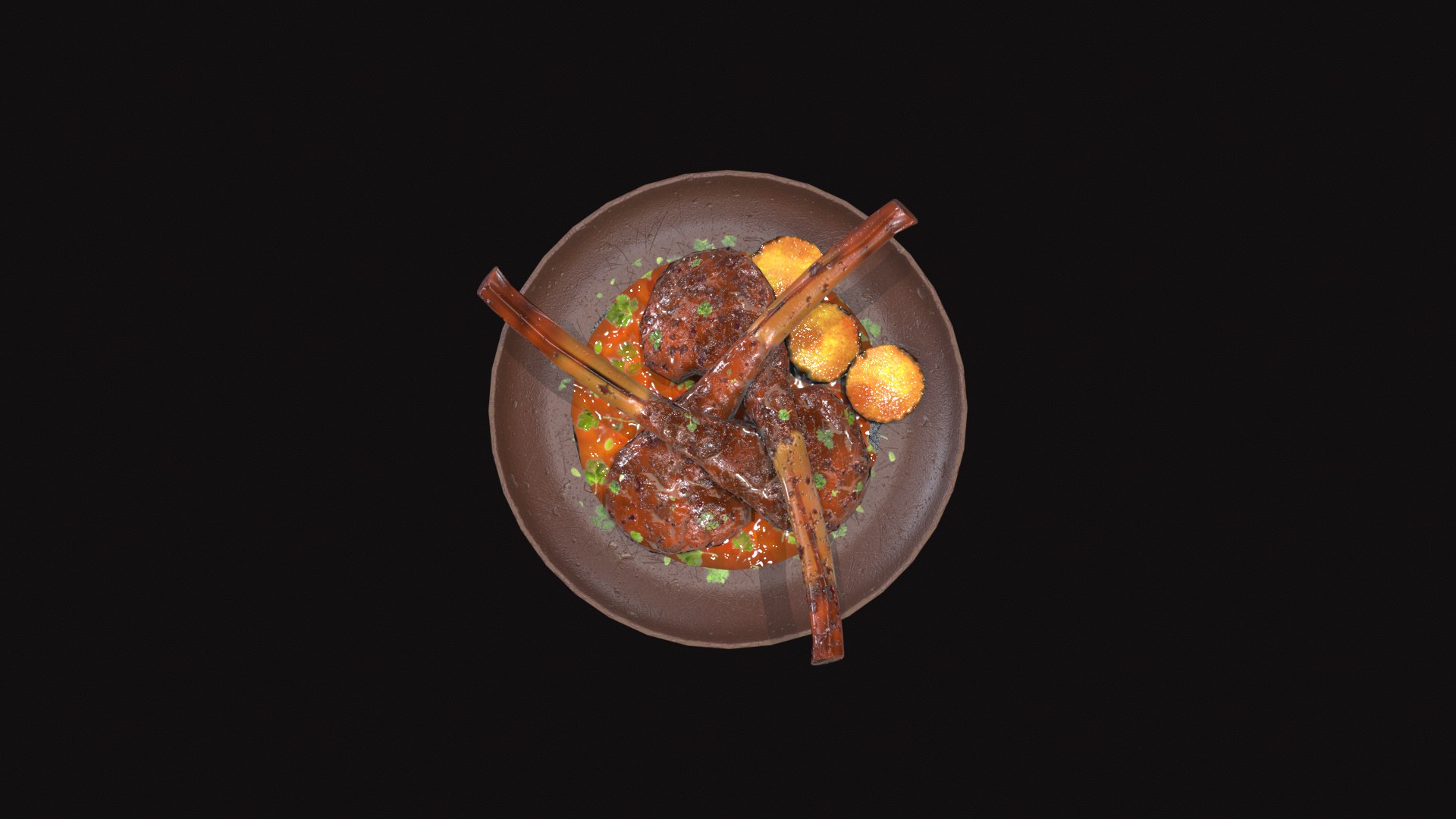 Medieval Lamb Chop 01 Model - TurboSquid 2323065