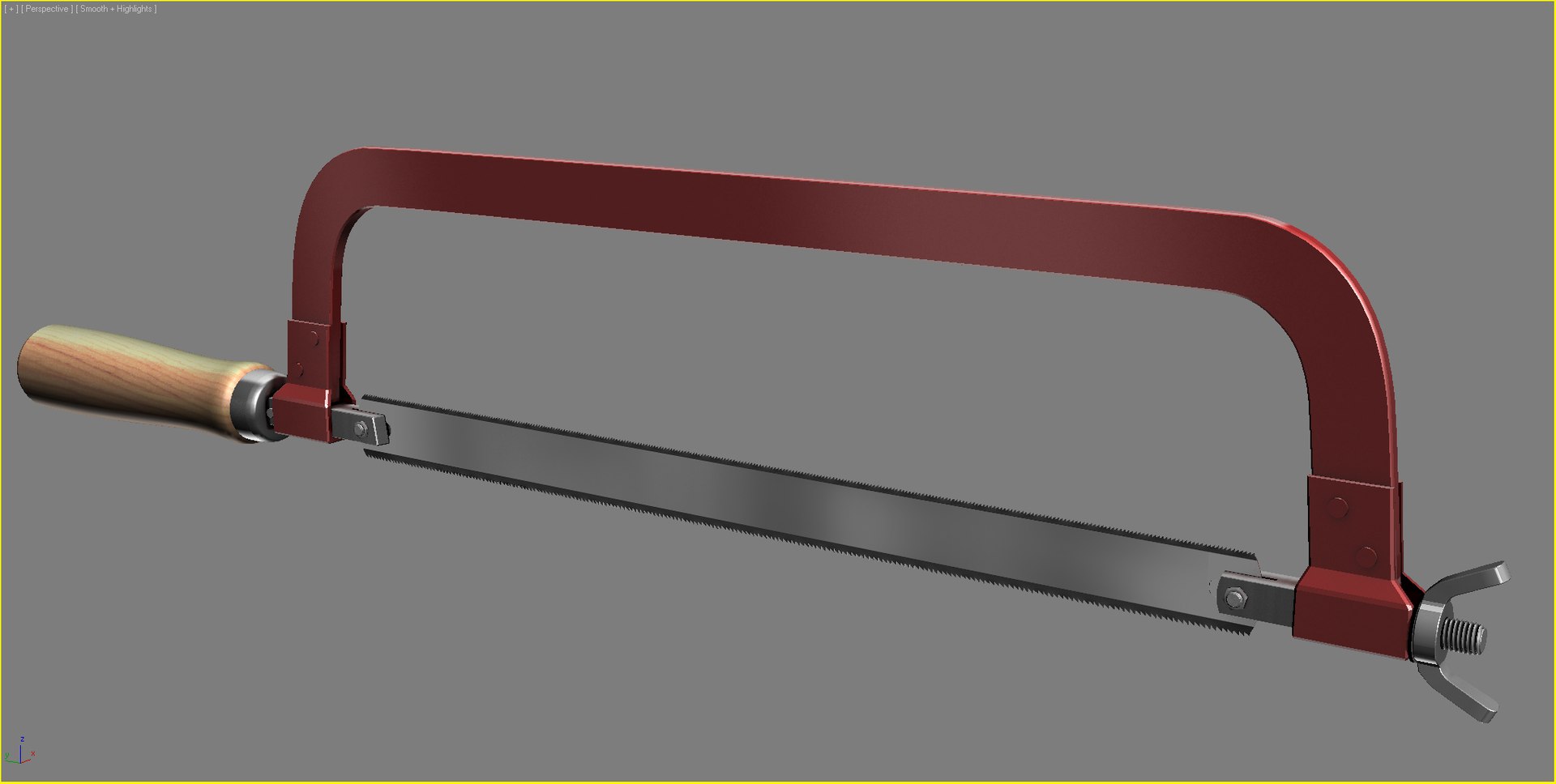 3d model hacksaw ussr standart
