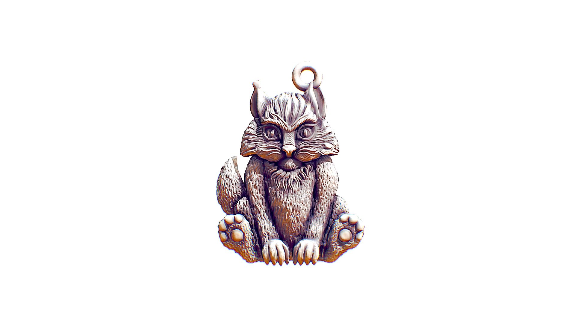 Pendant Cat Bully Model - TurboSquid 1304144